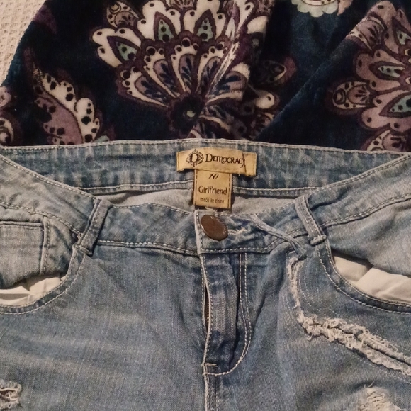 Democracy | Jeans | Democracy Womens Light Blue Girlfriend Jeans | Poshmark